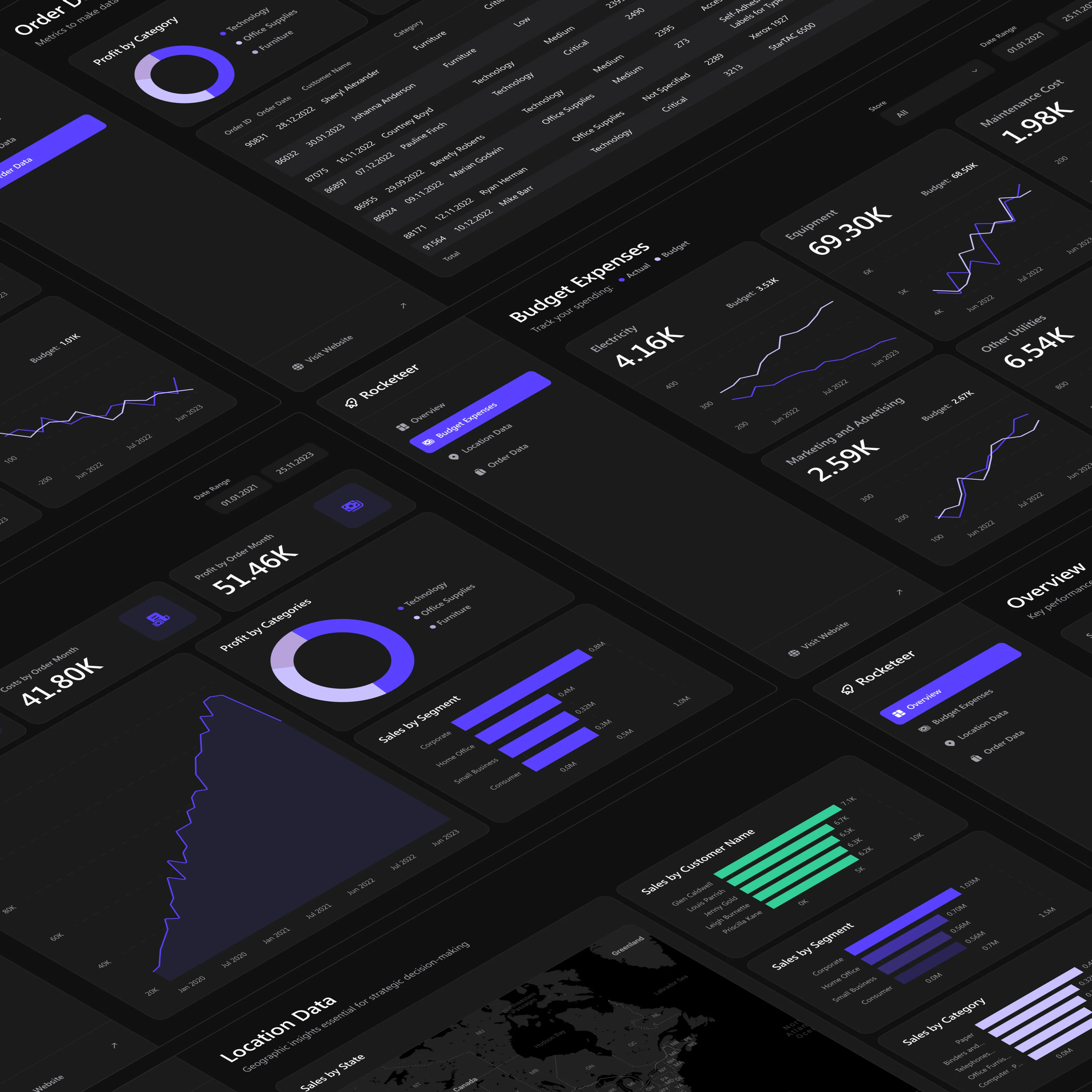 Rocketeer is a project by PowerViz. We Create Stunning Data Visualizations.